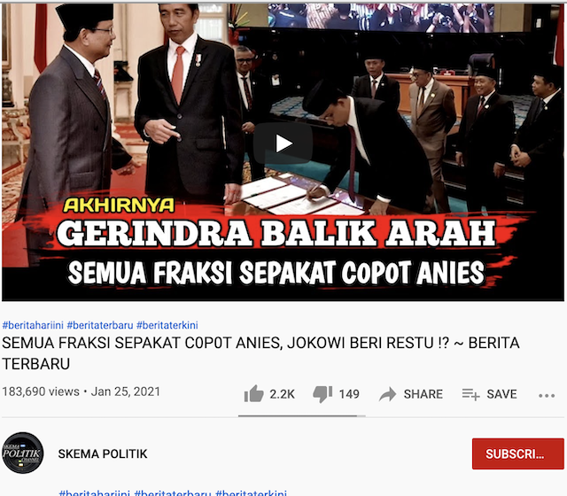 [Cek Fakta] Semua Fraksi Sepakat Copot Anies? Ini Faktanya
